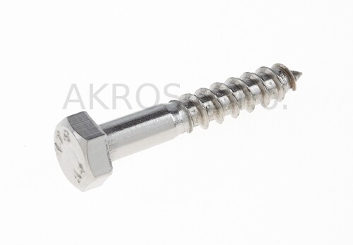vrut 6 x 50,(6hr.hlava), DIN 571/A2 | AKROS b2c
